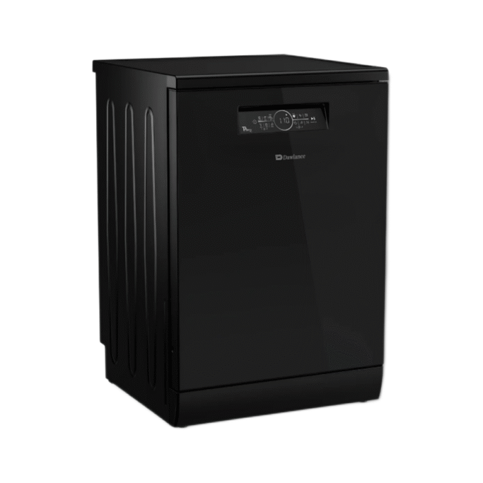 Dawlance DDW 1470 Glass Black | Inverter Dishwasher